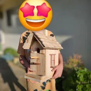 Hand Crafted | Accents | New Handmade Wooden Bird House Birdhouse ...